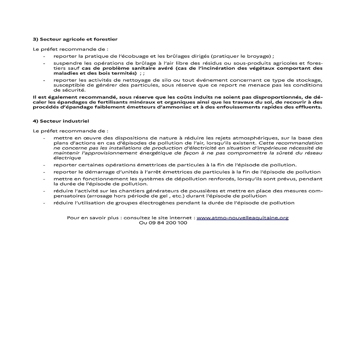 Message préfecture : pollution atmosphérique dans les Pyrénées ...