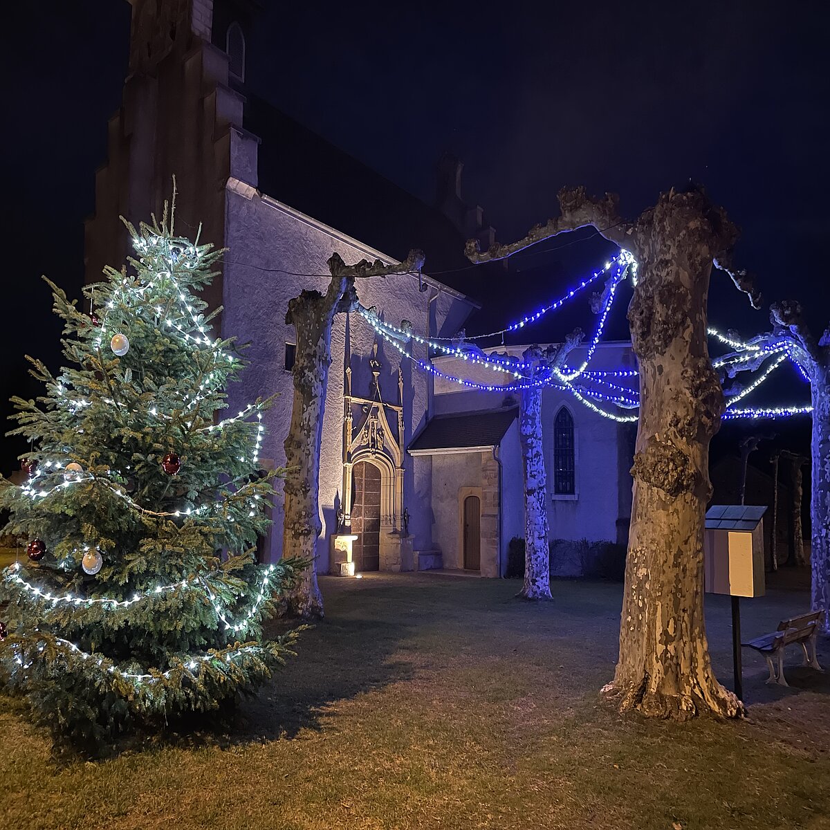 Illuminations de Noël - Commune d'Igon