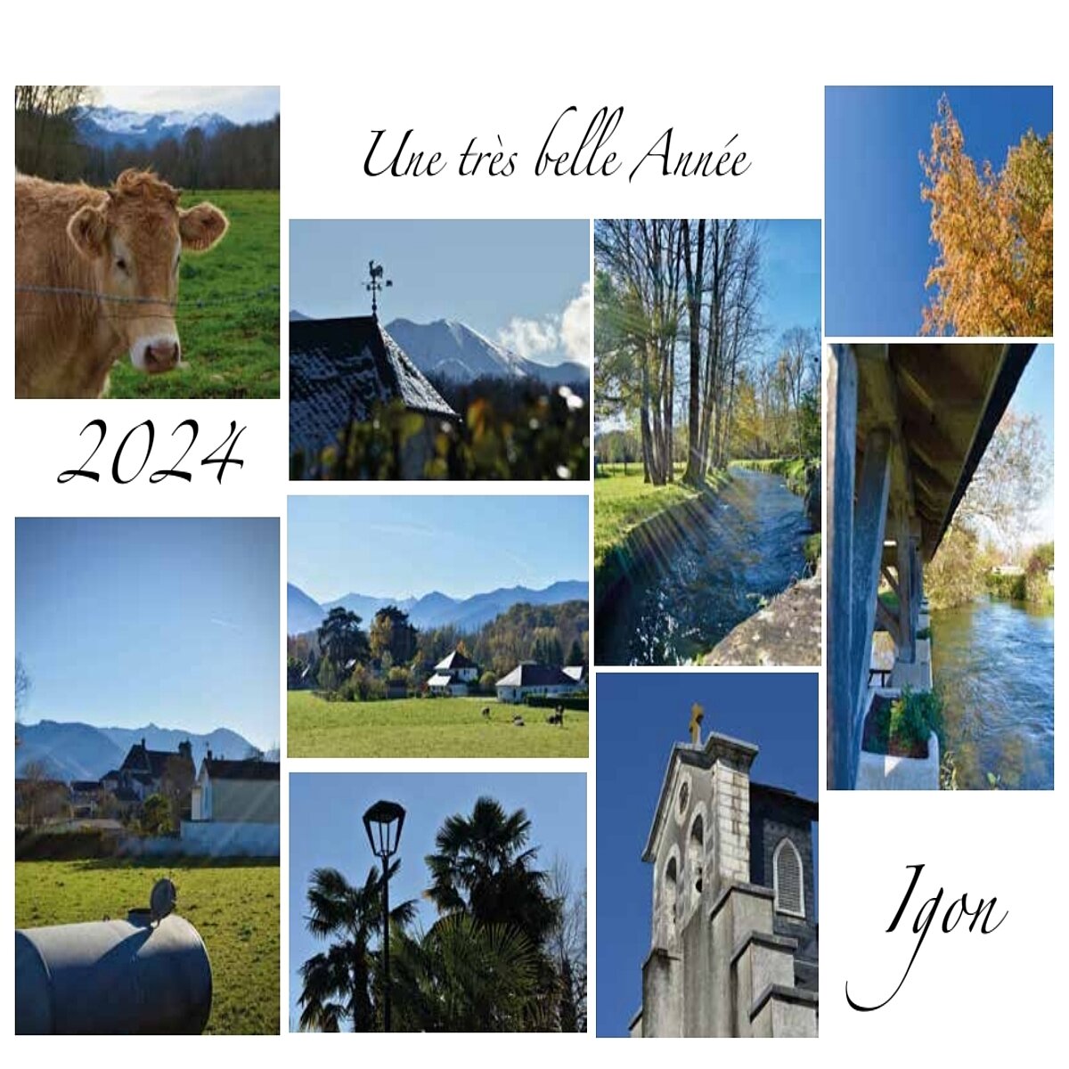 Invitation aux Voeux du Maire 2024 - Commune d'Igon
