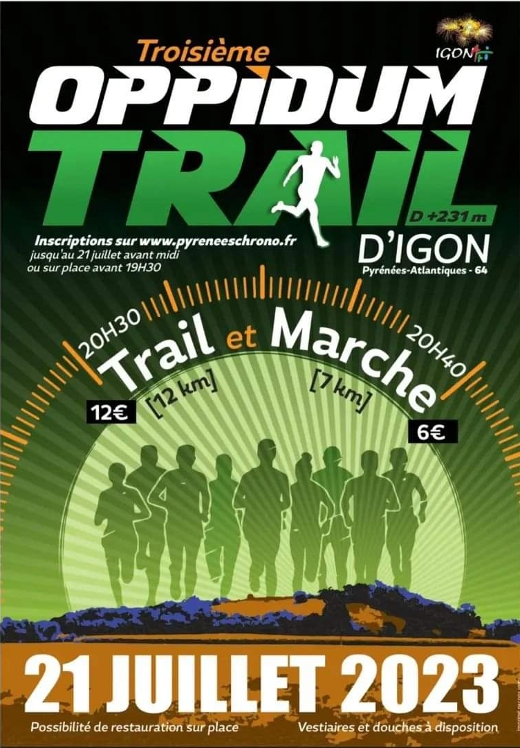 Troisième OPPIDUM TRAIL d'Igon - Commune d'Igon